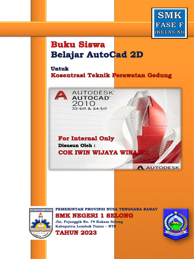 Buku Siswa Belajar AutoCad Teknik Perawata Gedung by Cok Iwin | PDF