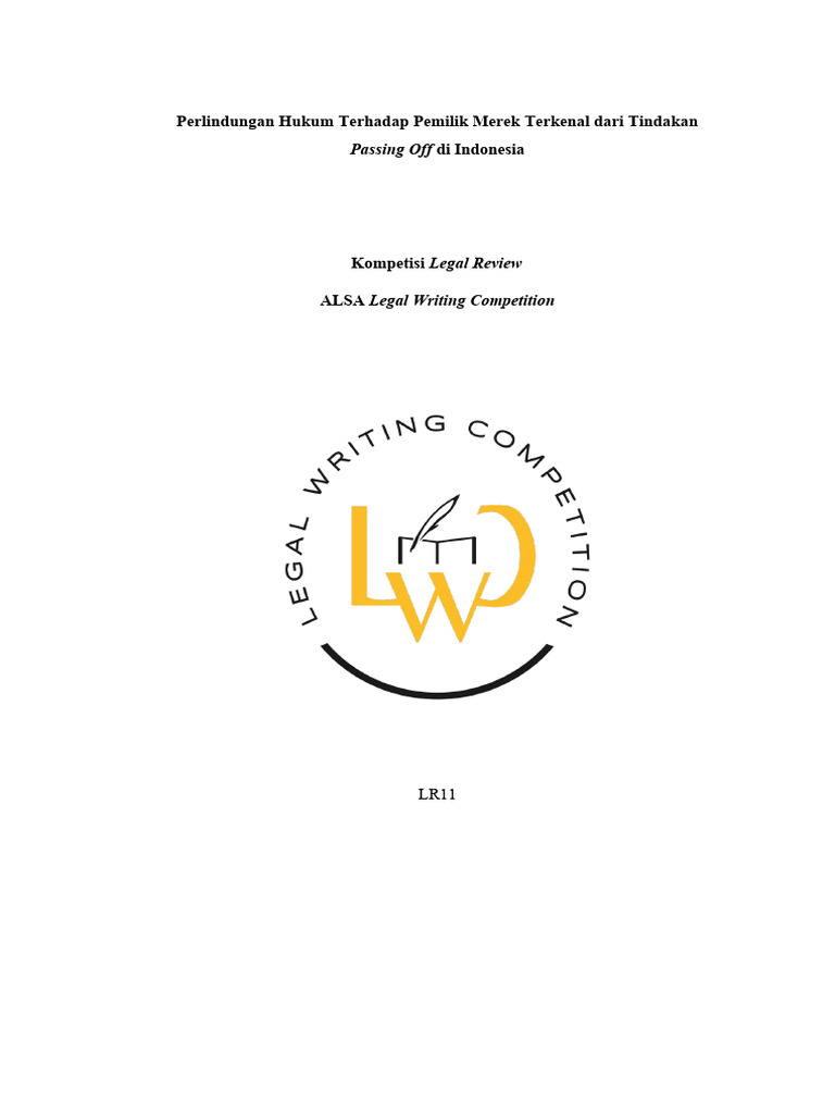 Revised LR Alsa LWC Lr11 | PDF | Bisnis | Pengelolaan Keuangan & Uang