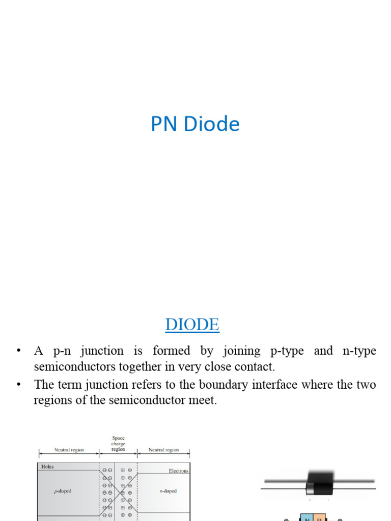 5 - Diode | PDF | P–N Junction | Diode