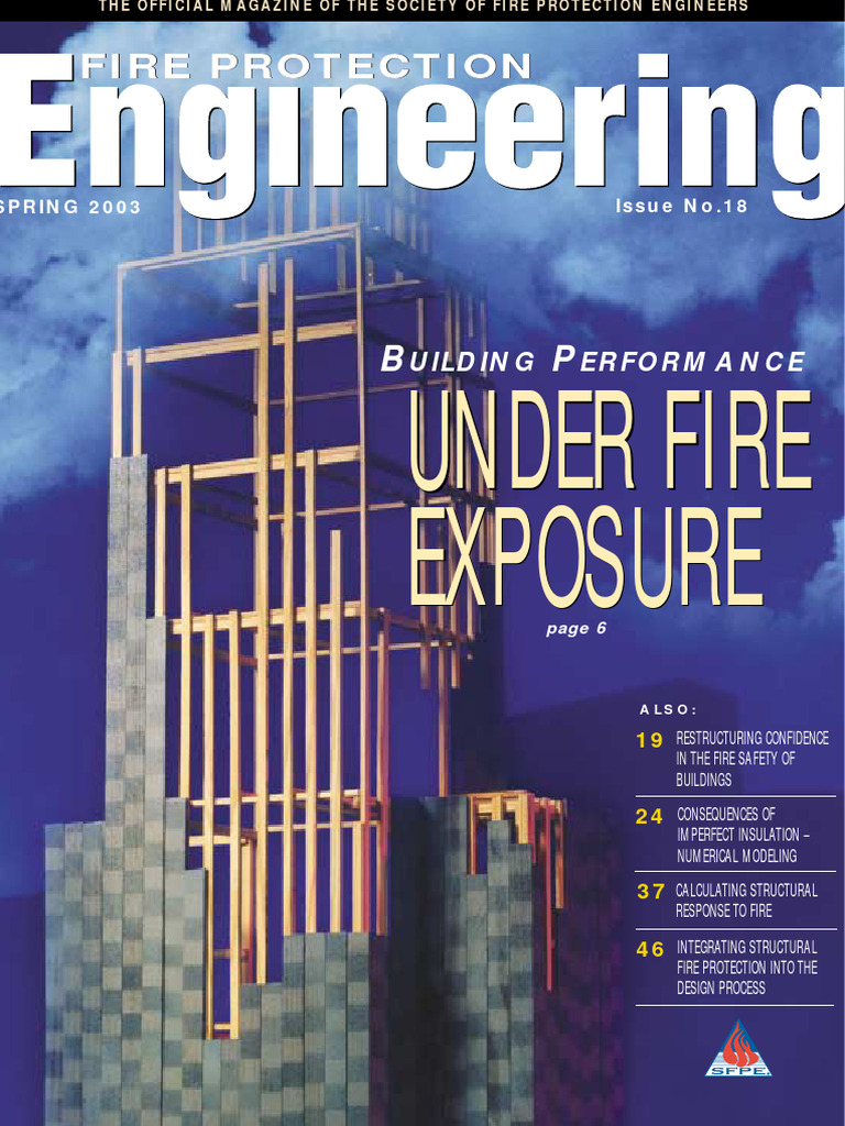 Under Fire Exposure | PDF | Fire Sprinkler System