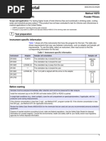 Total Chlorine Testing Method 8167 | PDF | Chlorine | Iodine