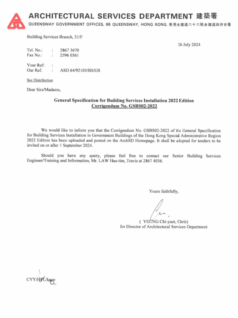 Letter GSBS02-2022 | PDF