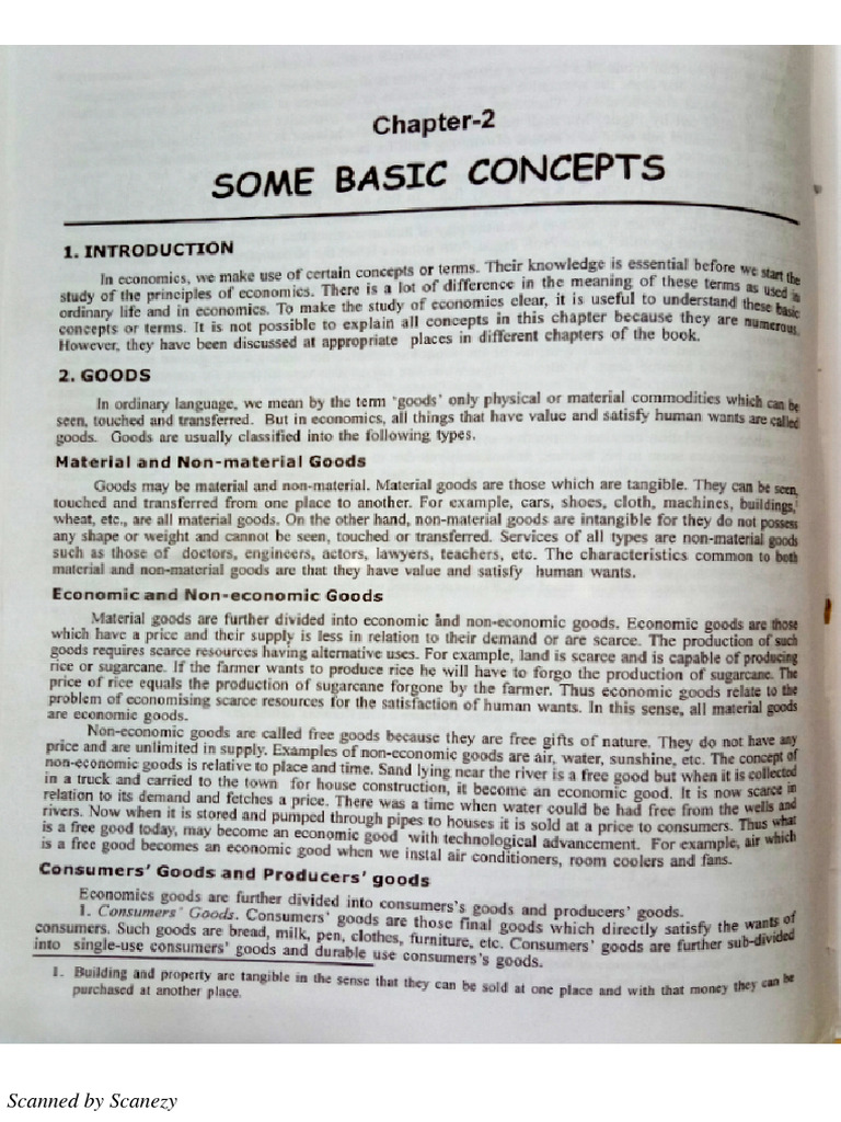Module 2 - Basic Economic Concepts | PDF | Goods | Economics Module 2 - Basic Economic Concepts | PDF | Goods | Economics