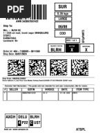 Flipkart Labels 28 Mar 2024 02 26 | PDF | Invoice | T Shirt