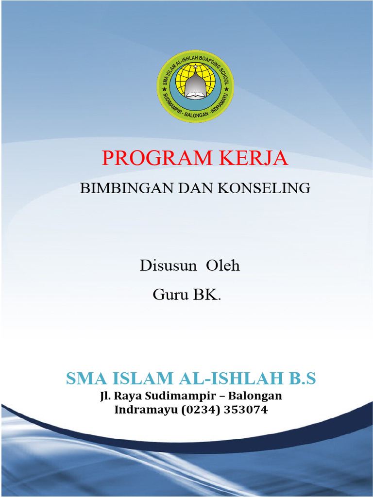 Program Kerja BK | PDF