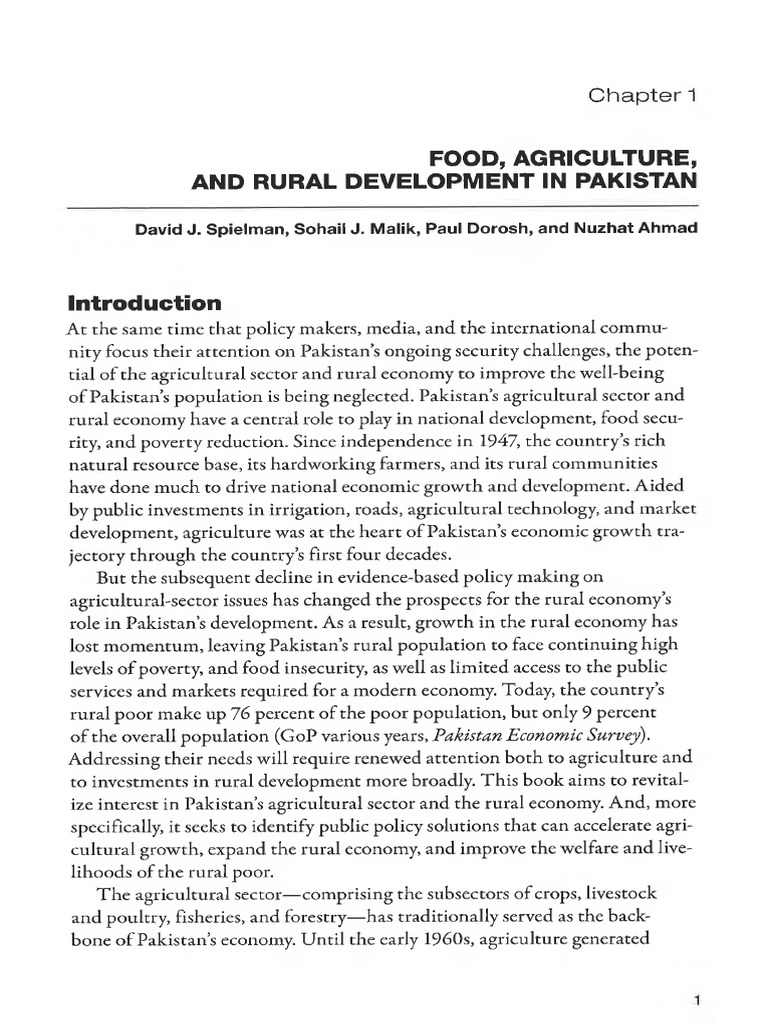 Rural Development | PDF | Agriculture | Economic Growth