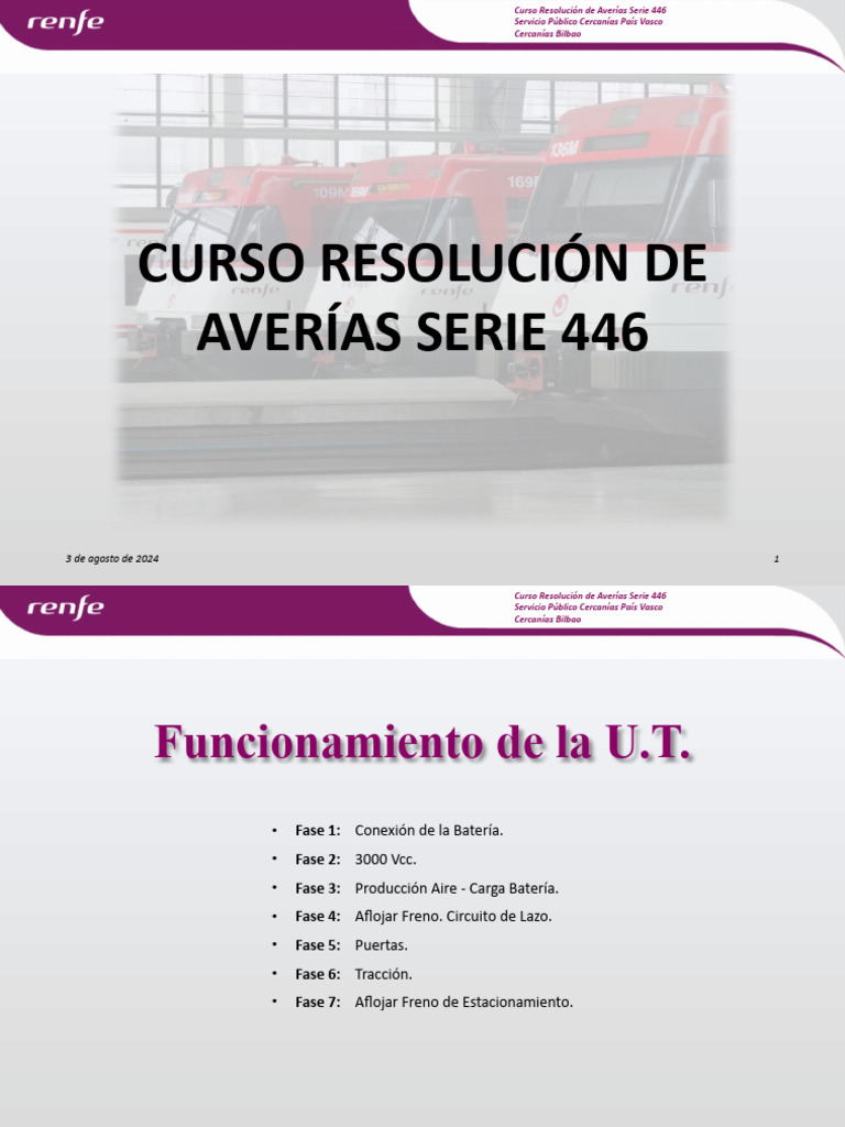 Curso Averias 446 | PDF | Energia electrica | Corriente continua
