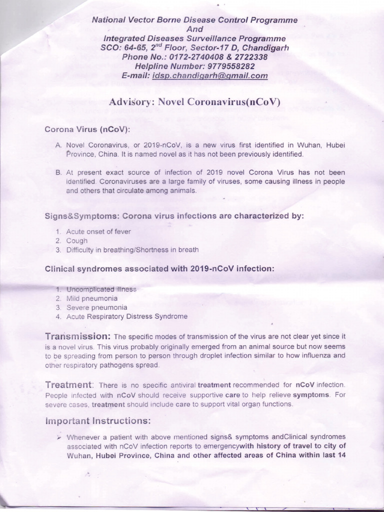 Circulars Advisory | PDF