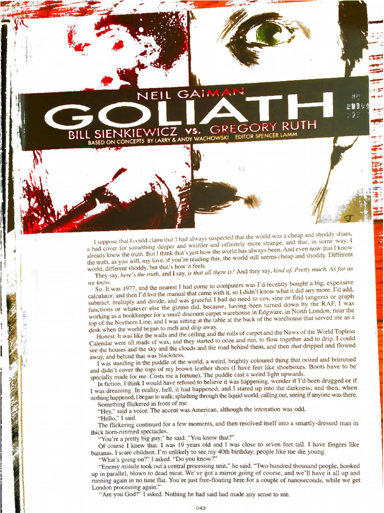 Goliath | PDF
