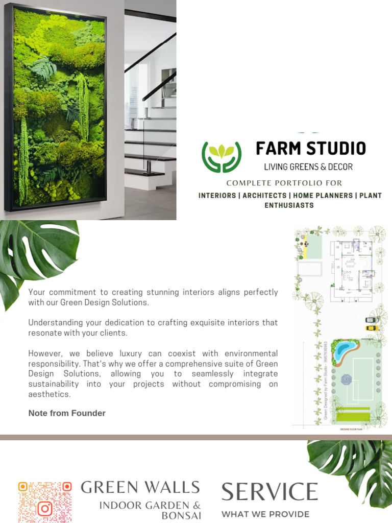 Moss World - Farm Studio 2024-25 | PDF | Sustainable Design | Interior ...
