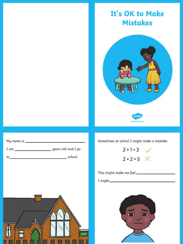 It Is Okay To Make Mistake | PDF