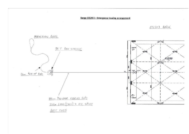 CEL203 Emergency Towing Arrangement | PDF