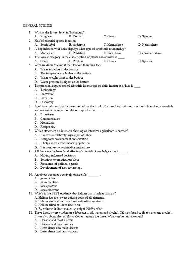 GenEd GenSci 1 | PDF | Force | Reproduction