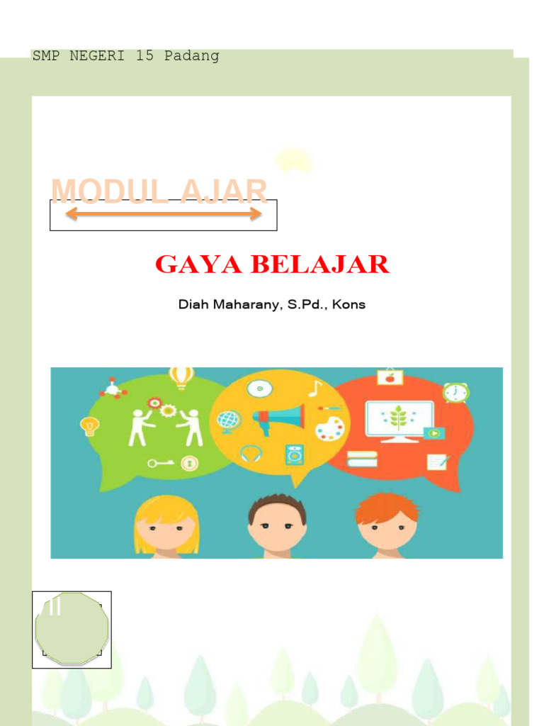 Modul Gaya Belajar | PDF