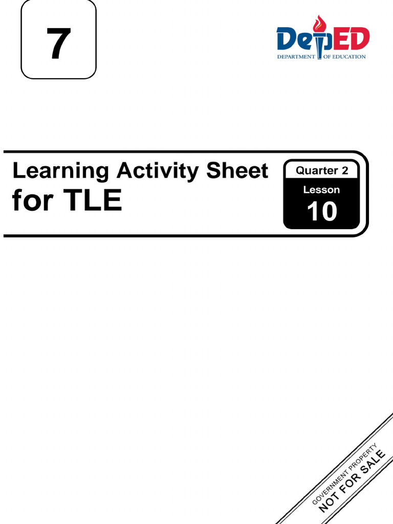l10 w8 Activity Sheet | PDF