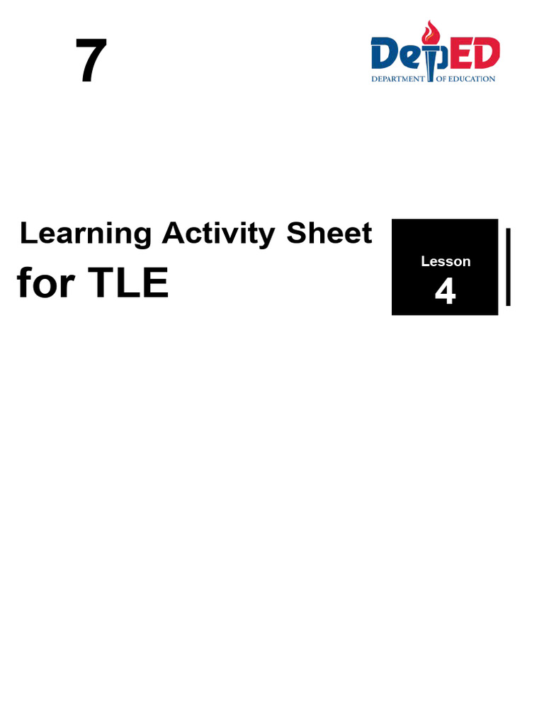 Q2 WS TLE 7 Lesson 4 Week 2 | PDF | Seedling | Seed