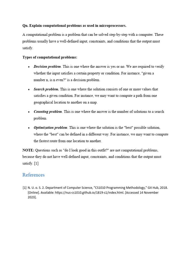 Computational Problems Pdf 0388