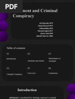 Abetment Under Singapore Penal Code | PDF | Theft | Aiding And Abetting