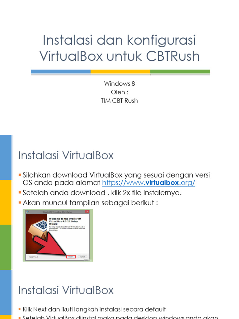 Instalasi Dan Konfigurasi VirtualBox | PDF
