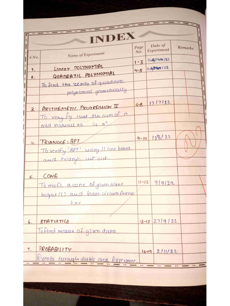 Math Practical - 02 | PDF
