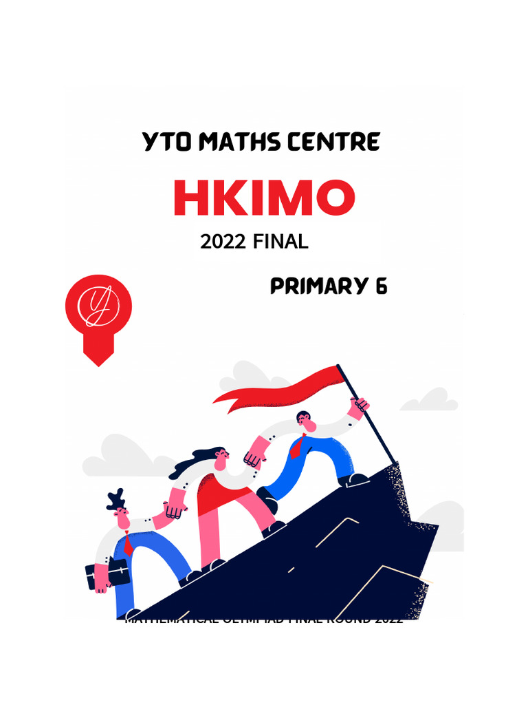 HKIMO 2022FINAL P6Ans | PDF | Volume | Length