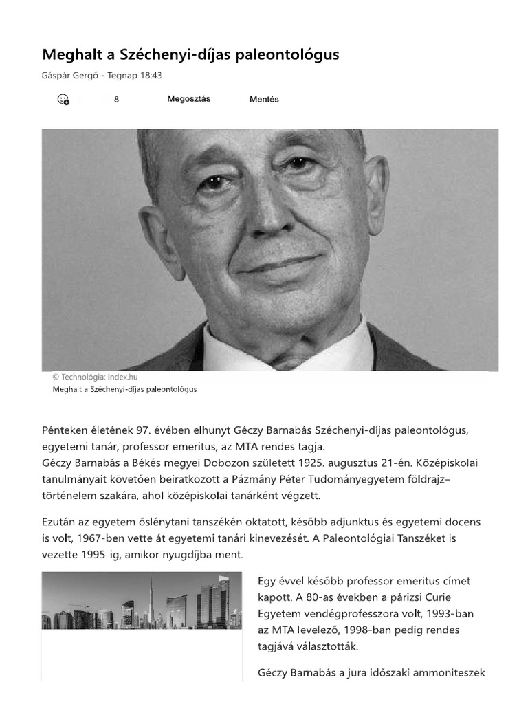 Géczy Barnabás | PDF