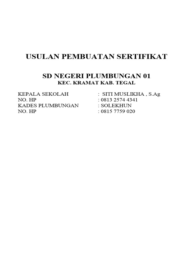 BLANGKO TKD SD | PDF