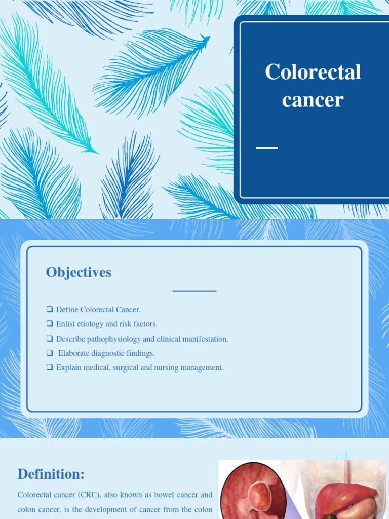 Colorectal Cancer PDF - 112901 | PDF | Colorectal Cancer | Cancer