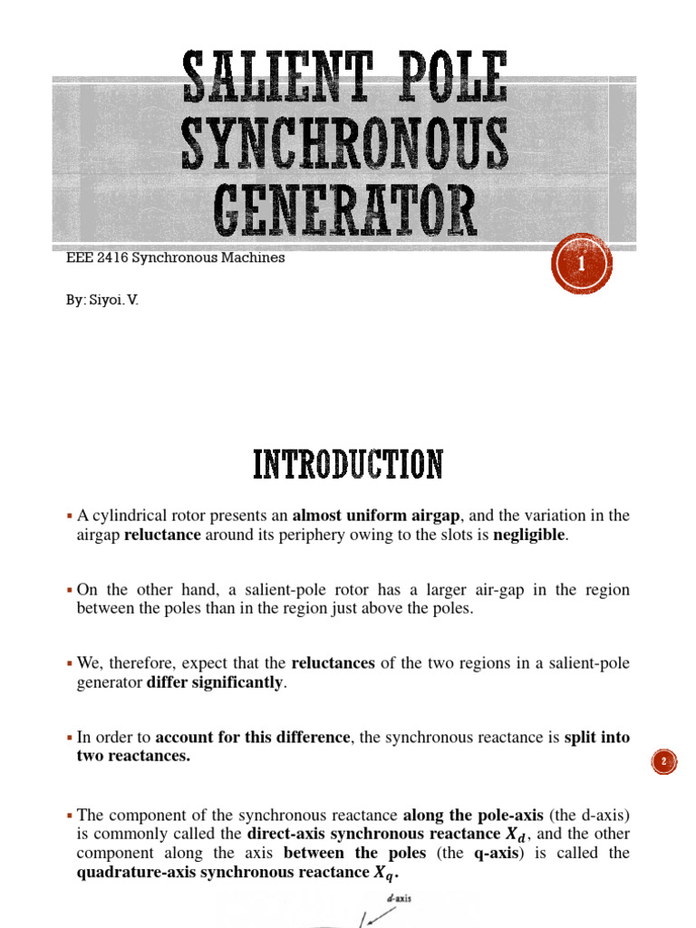 Synchronous Machines Explained | PDF | Electronic Engineering ...