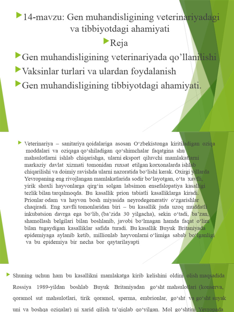 14 Ma'ruza | PDF