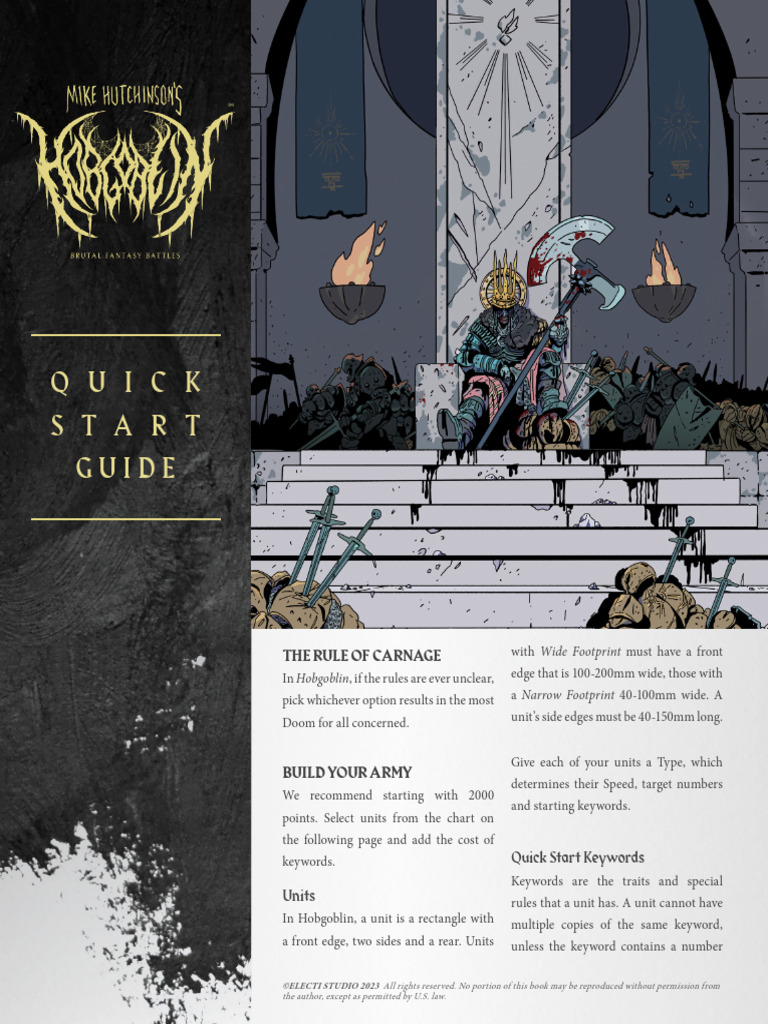 Hobgoblin 23 - Promotional V2 | PDF | Cavalry | Infantry