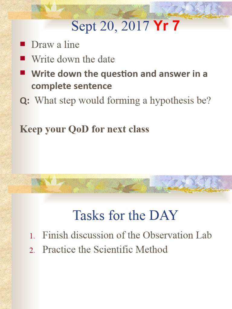 Scientific Method and Variables Guide | PDF | Experiment | Hypothesis
