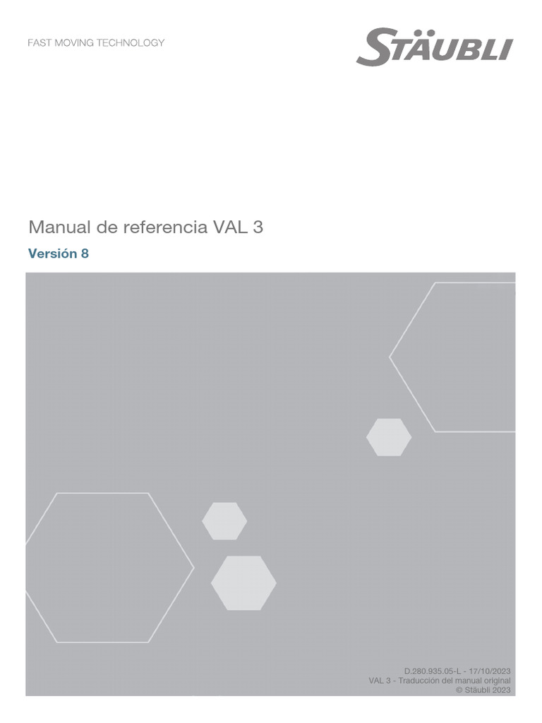 Manual VAL 3 v8 | PDF | Zócalo de red | Estándares de internet