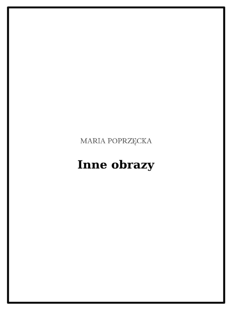 Inne Obrazy | PDF