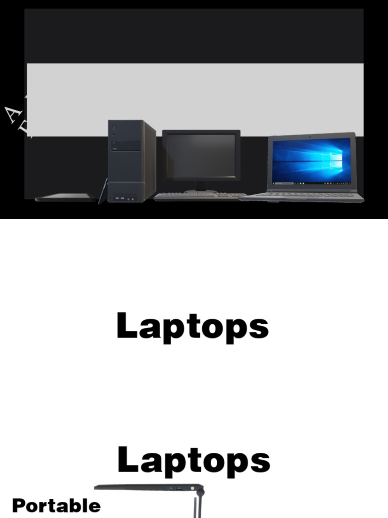 Types of Portable Laptops Explained | PDF