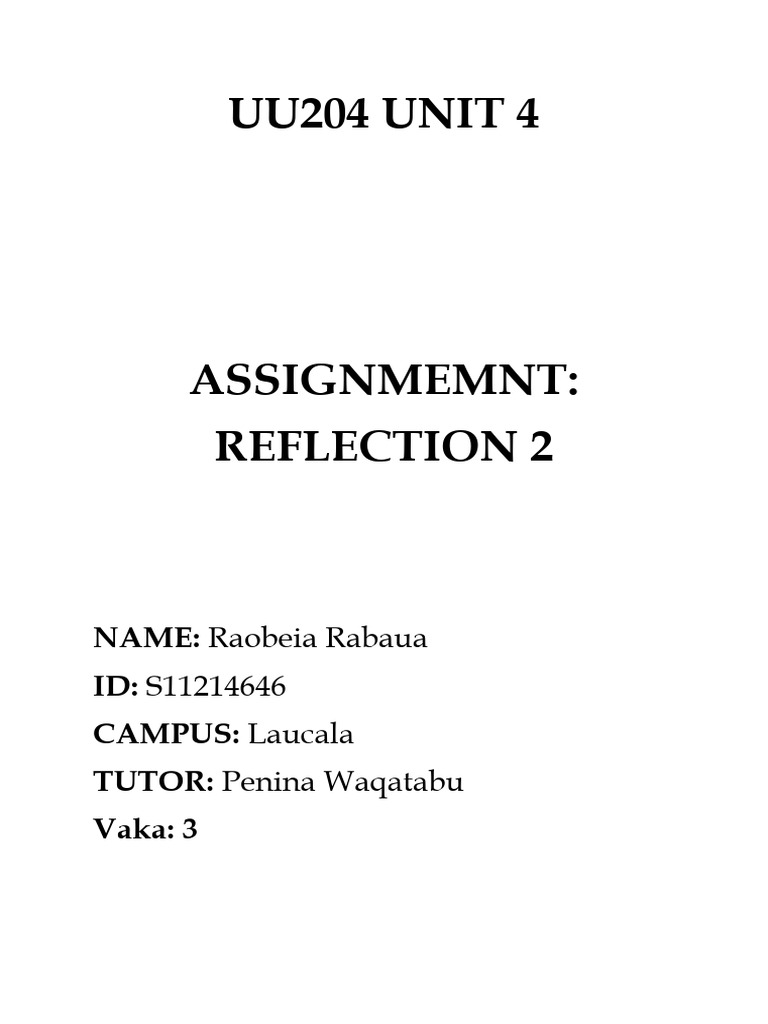 UU204 Reflection 2 | PDF | Mining | Natural Environment