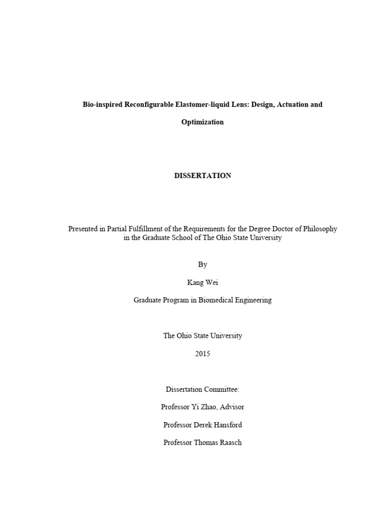 25 - Bio-Inspired Reconfigurable Elastomer-Liquid Lens - Design ...