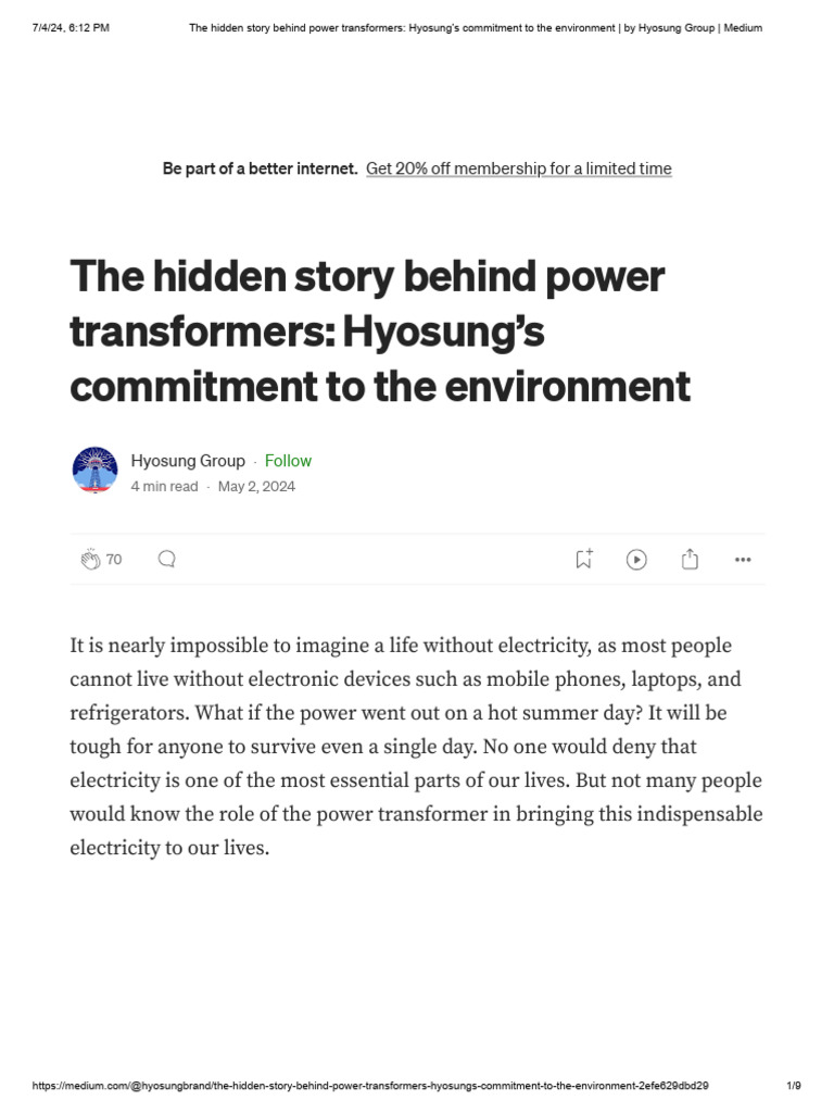 The Hidden Story Behind Power Transformers - Hyosung's Commitment To ...