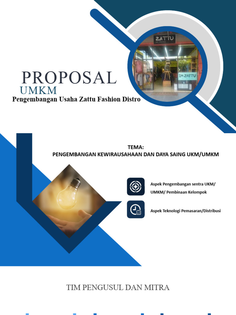 Proposal UMKM | PDF