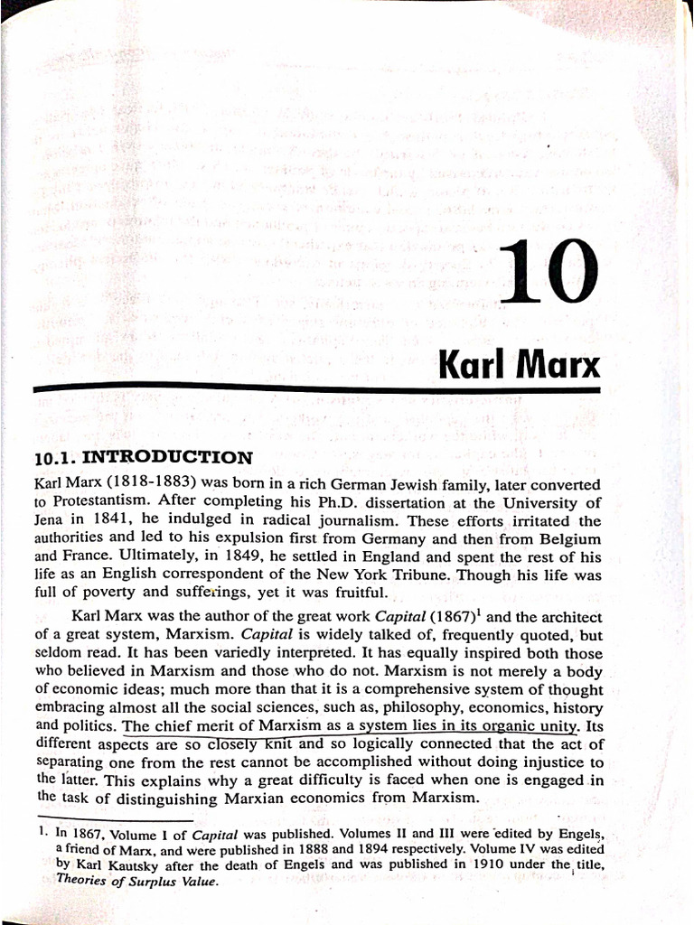 Karl Marx 503 | PDF