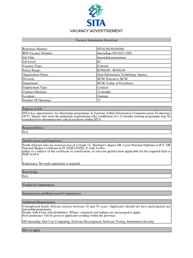 Internship Programme 2 | PDF | Employment | User (Computing)