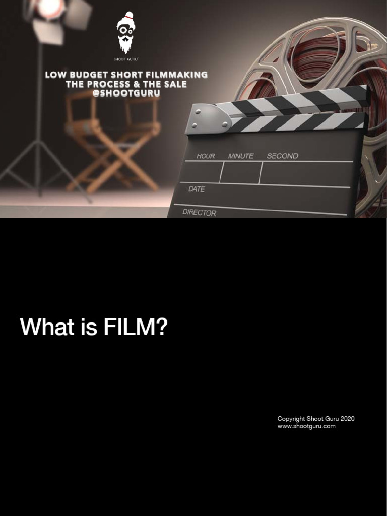 Low Budget Short Film Guide | PDF | Camera | Filmmaking