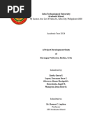 3-Year Barangay Development Plan Template | PDF