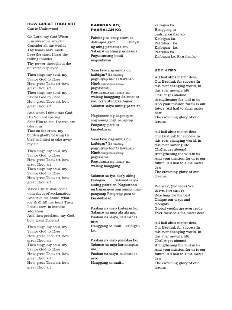 Song Ulit 2 | PDF Song Ulit 2 | PDF