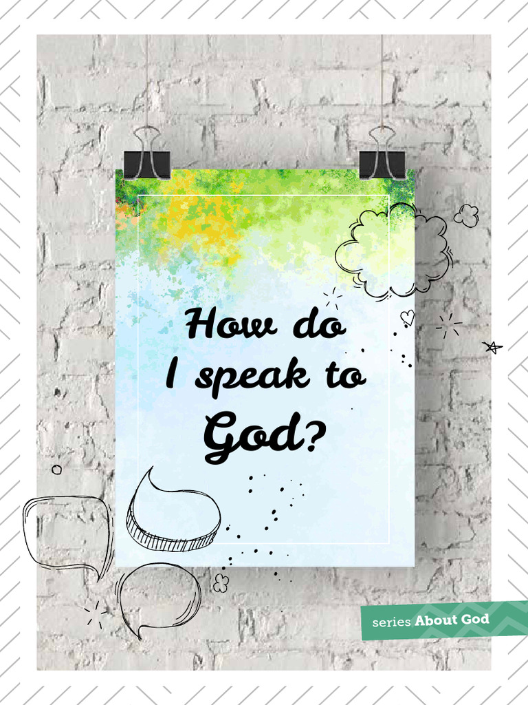 How to Speak to God: A Guide | PDF | Lord's Prayer | Prayer