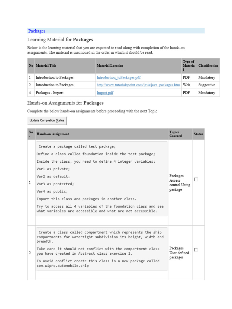 Milestone1 Packages | PDF | Computer Science | Software Engineering