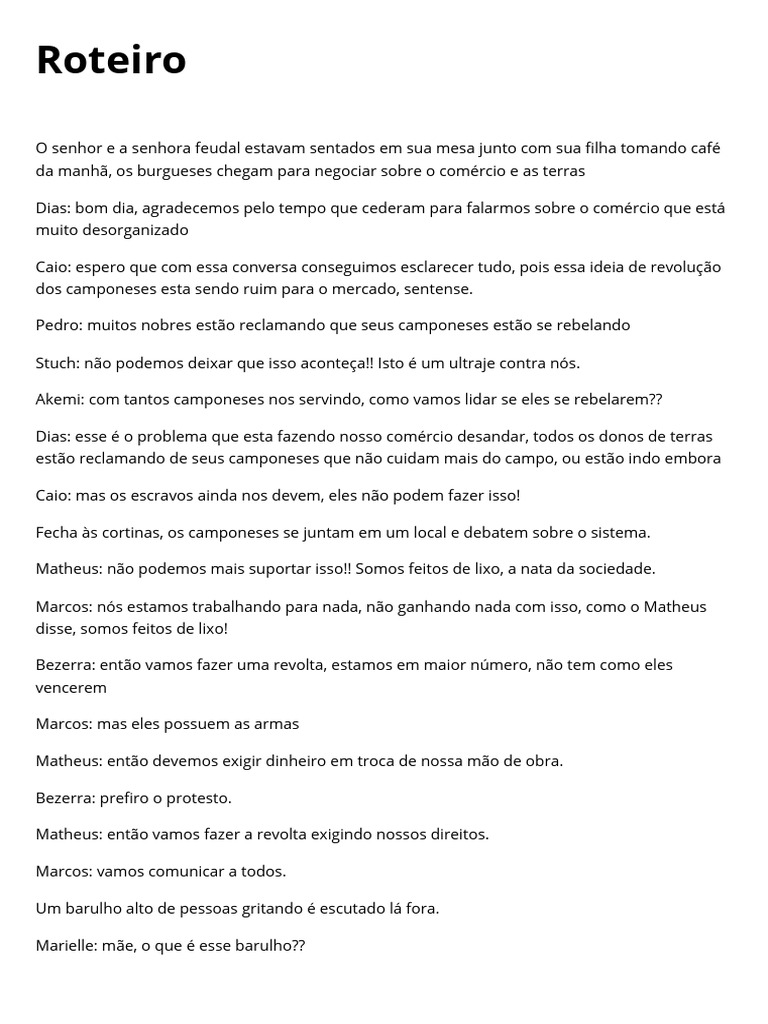 Roteiro 20240613 110322 0000 | PDF