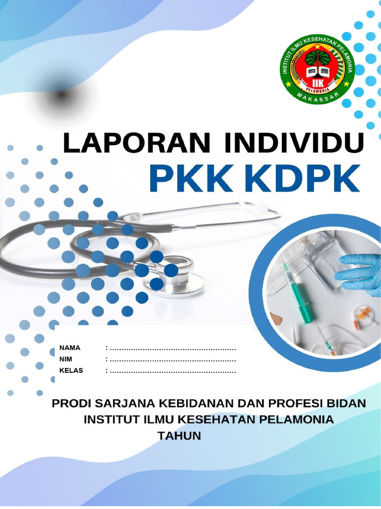 Format Laporan Individu PKK KDPK | PDF