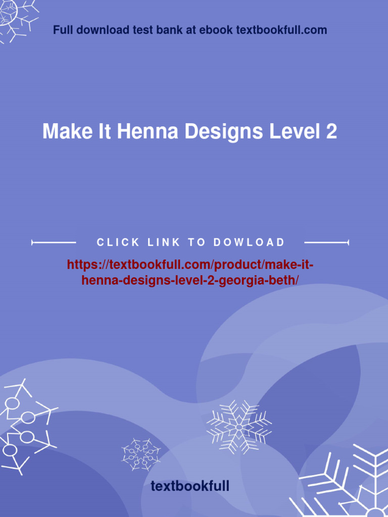 Make It Henna Designs Level 2 Georgia Beth Download PDF | PDF | Bride ...