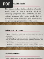 Germination Testing Procedures | PDF | Seed | Germination